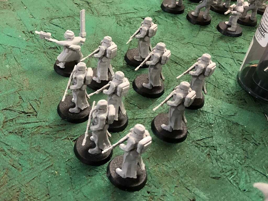 3D printed Epic DKoK Infantry・Cults