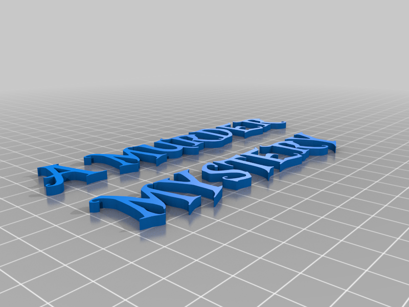 🏠 Murder Mystery・Free 3D File for ・Cults