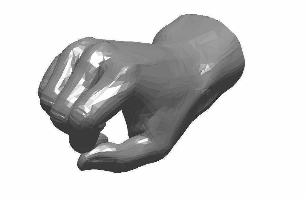 Realistic Hand・Free STL File for ・Cults