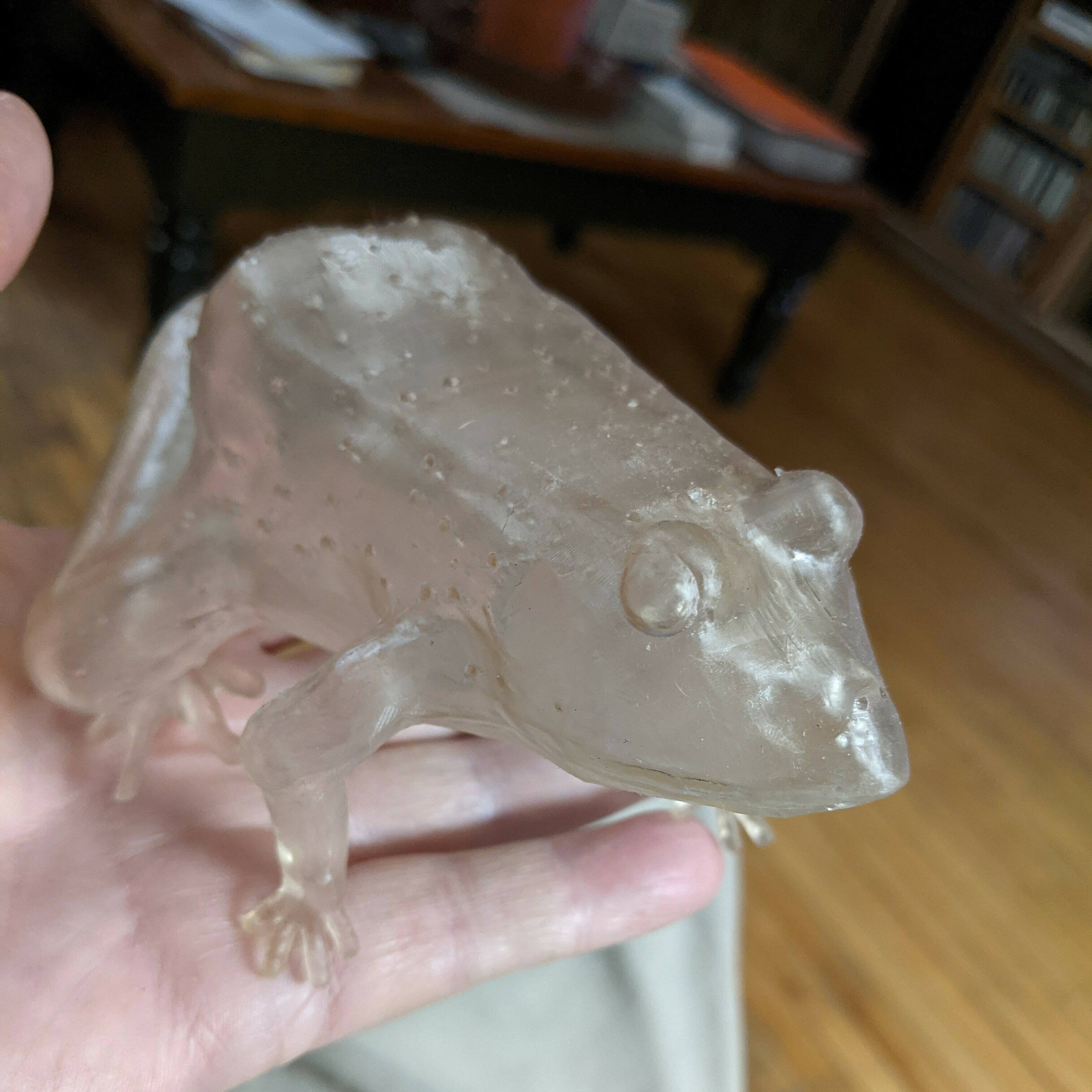OBJ file Lifelike Bullfrog 🐸・Template to download and 3D print・Cults