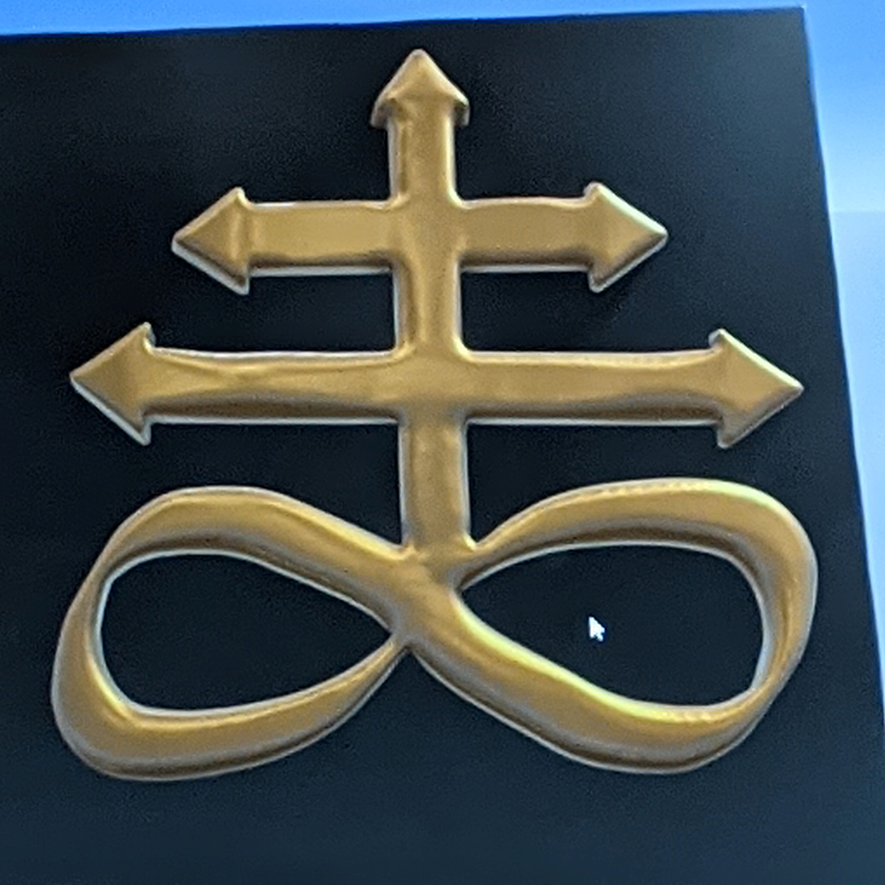 OBJ file Leviathan Cross Relief ・3D printing idea to download・Cults