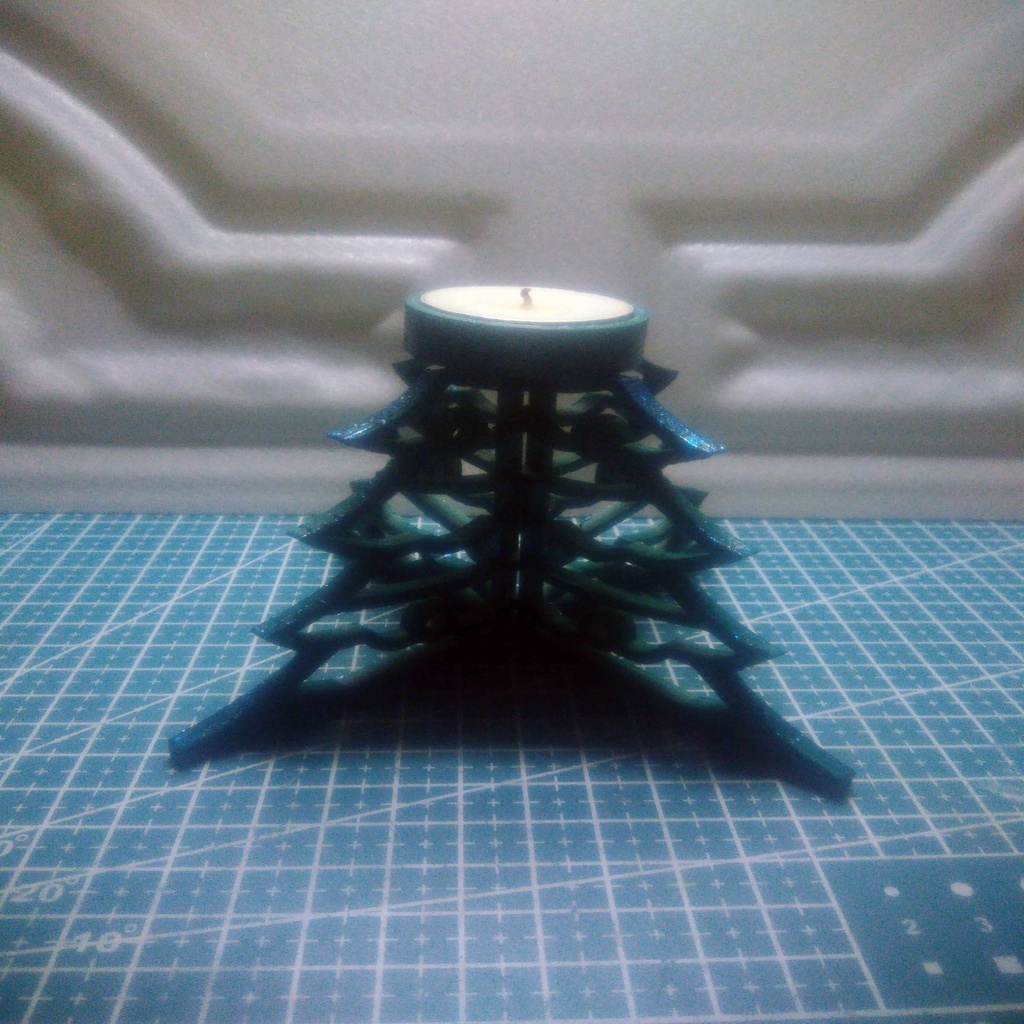 Free STL file Christmas Tree Candle 🎄 ・3D printing idea to download・Cults