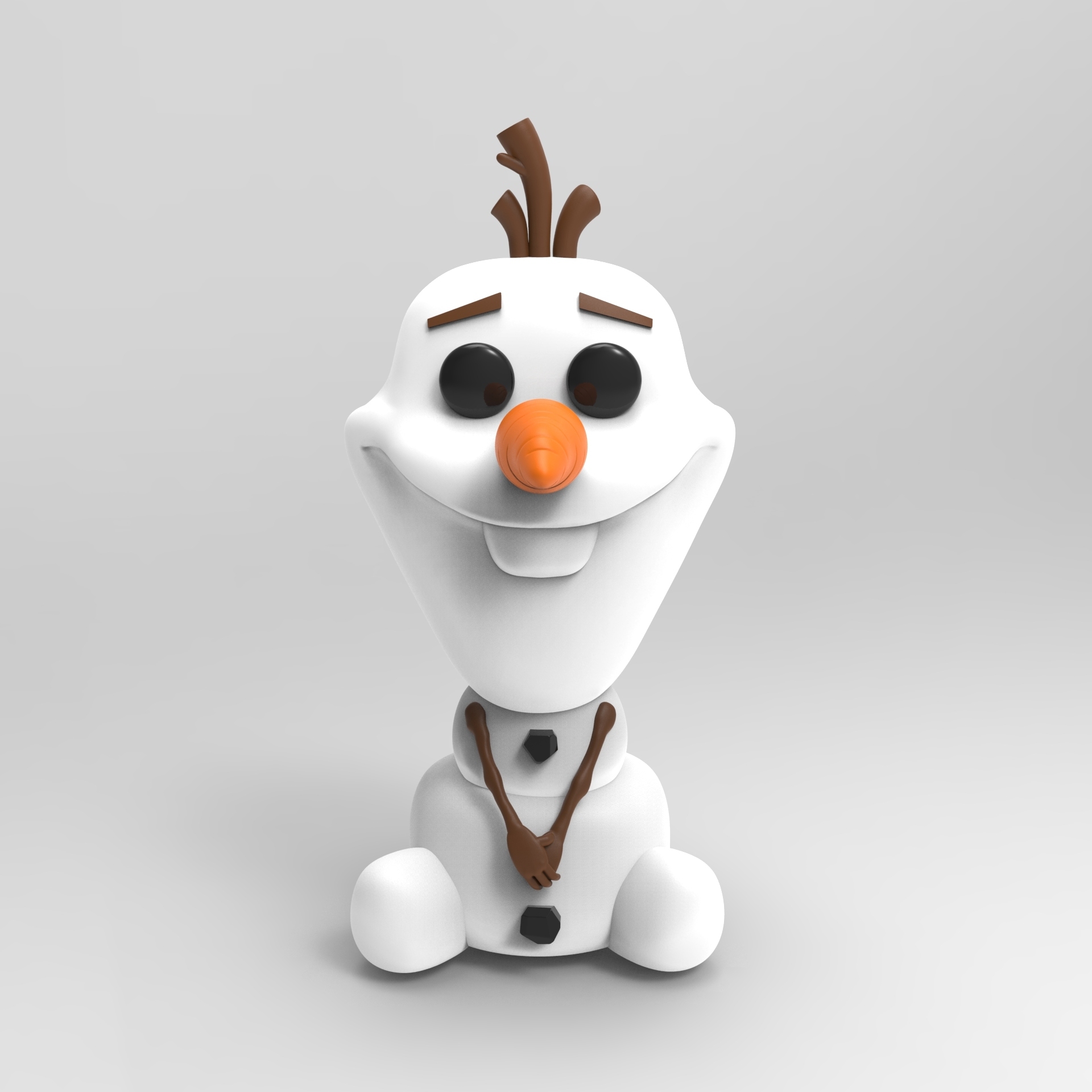 STL file Olaf 🎲 ・Template to download and 3D print・Cults