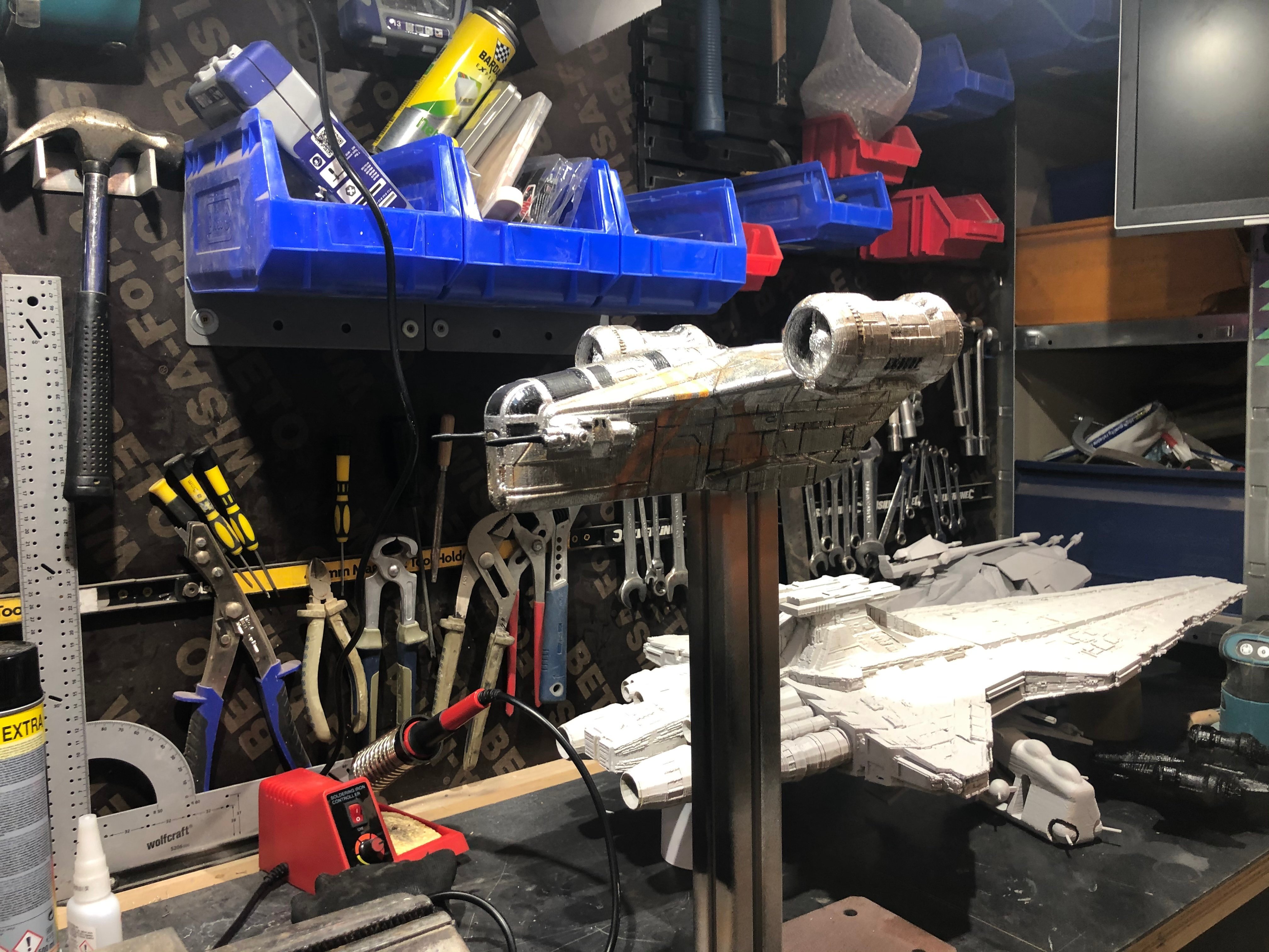 3D print Razor Crest 94mm size for X-Wing・Cults