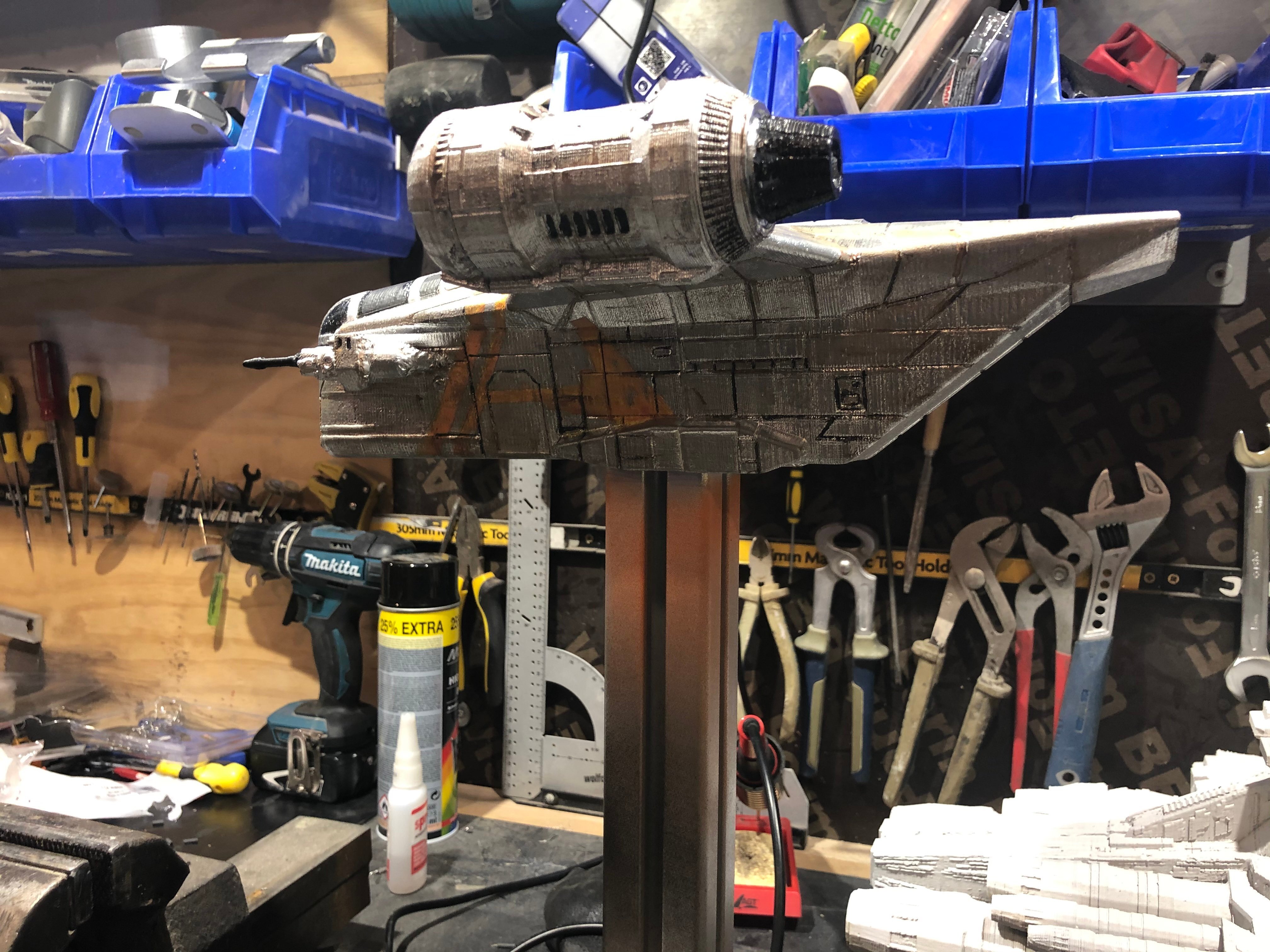 3D print Razor Crest 94mm size for X-Wing・Cults