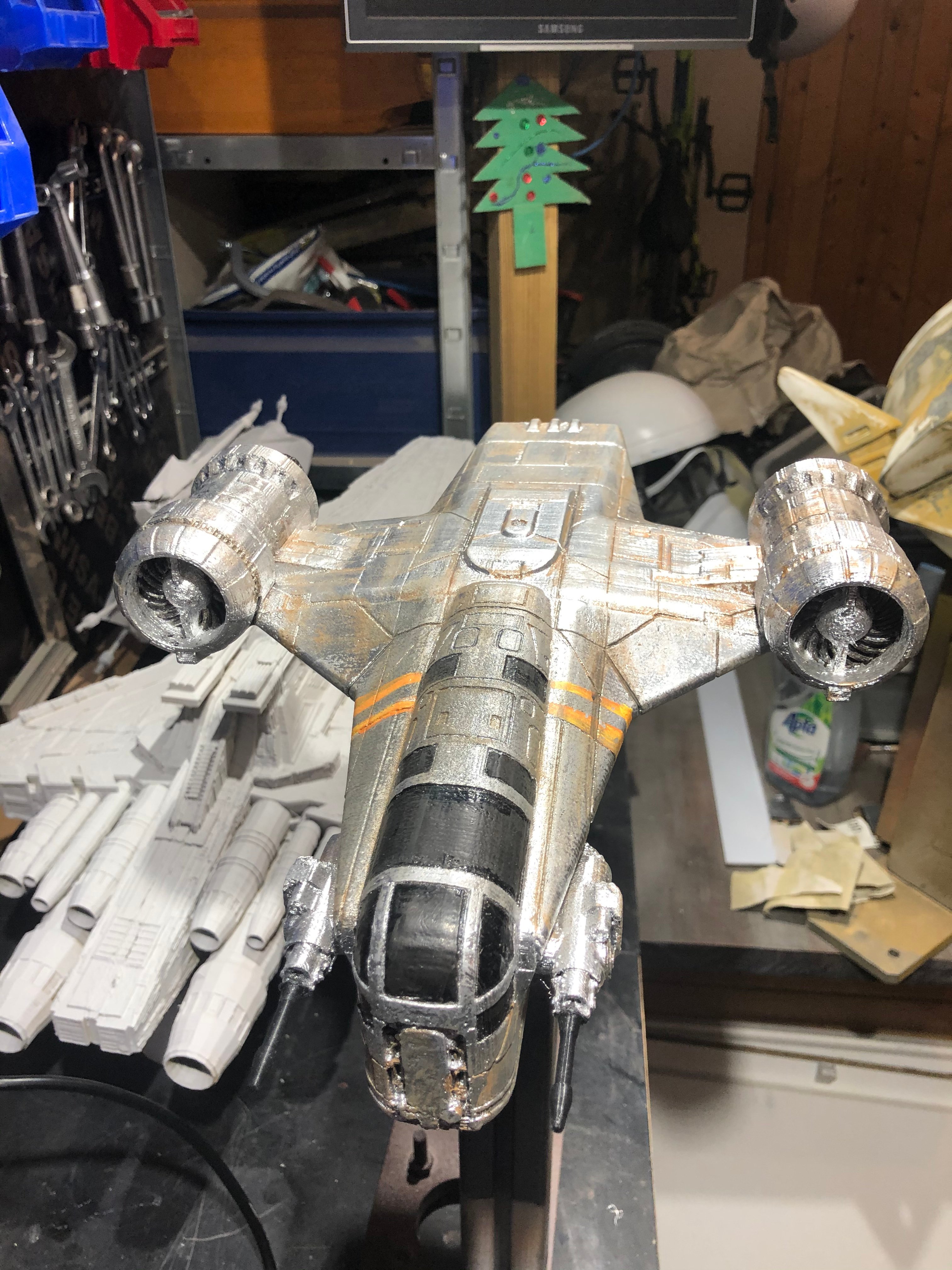 3D print Razor Crest 94mm size for X-Wing・Cults