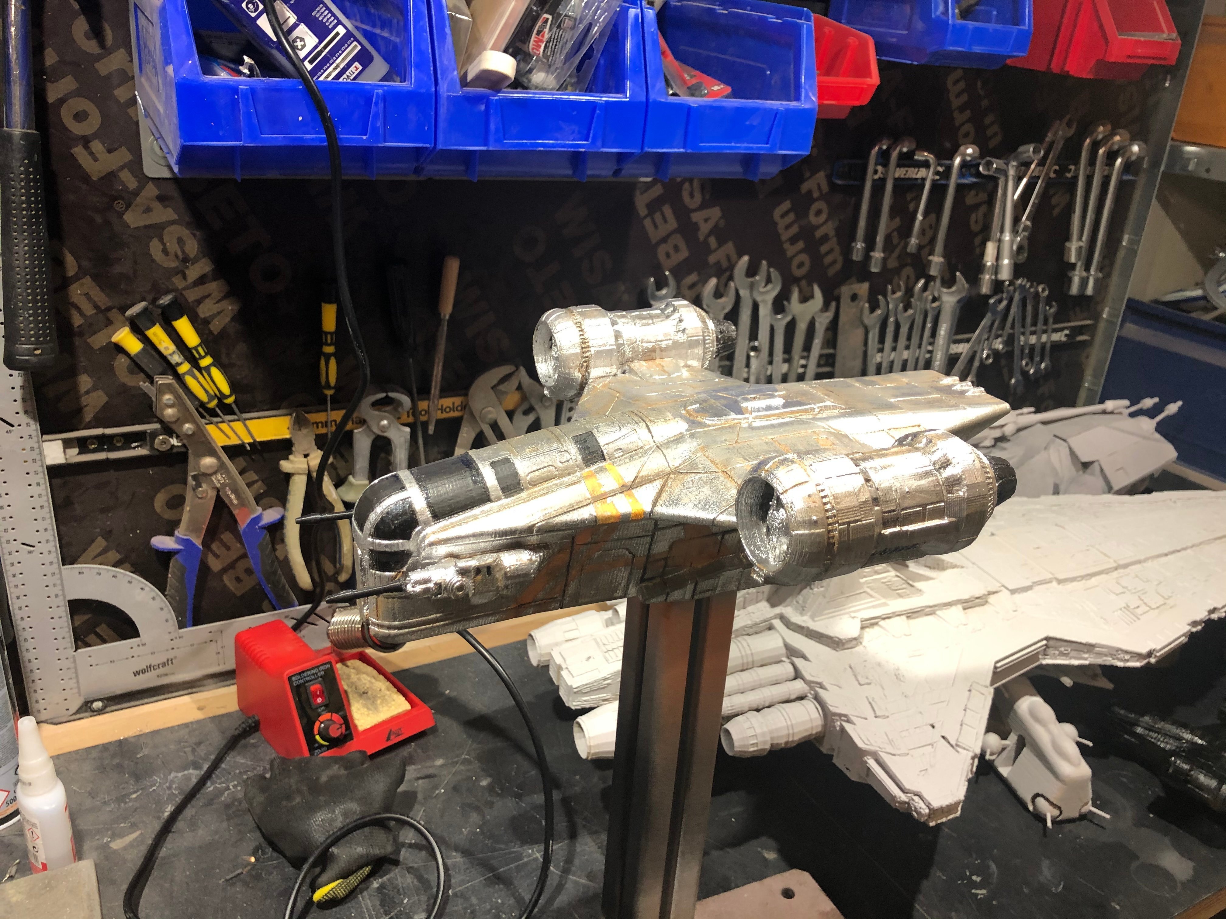 3D print Razor Crest 94mm size for X-Wing・Cults