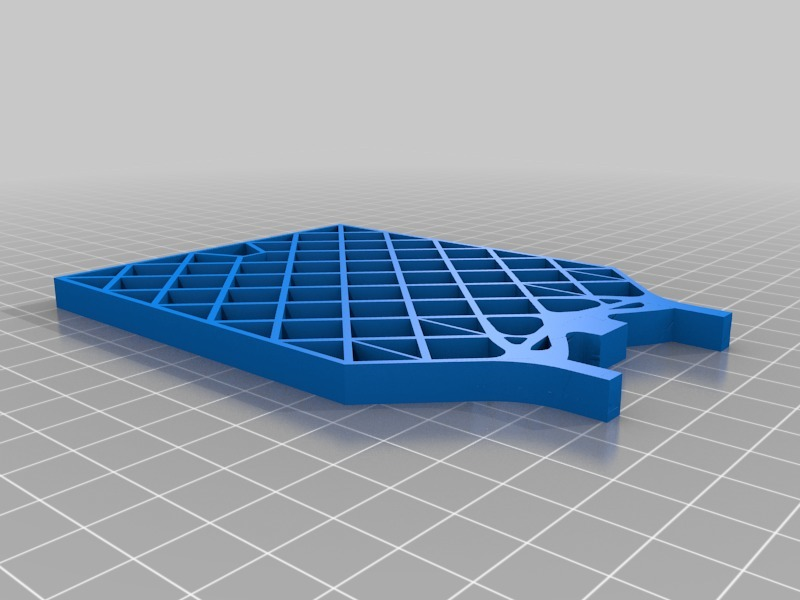 🪞 SpaceX Falcon 9 Grid Fin Coaster・Free 3D File for ・Cults