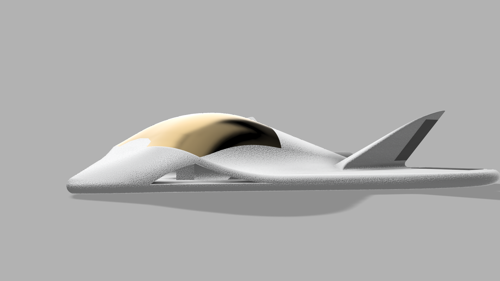 STL file Airplane from the future inspired by imagination 🛩️ ・3D ...