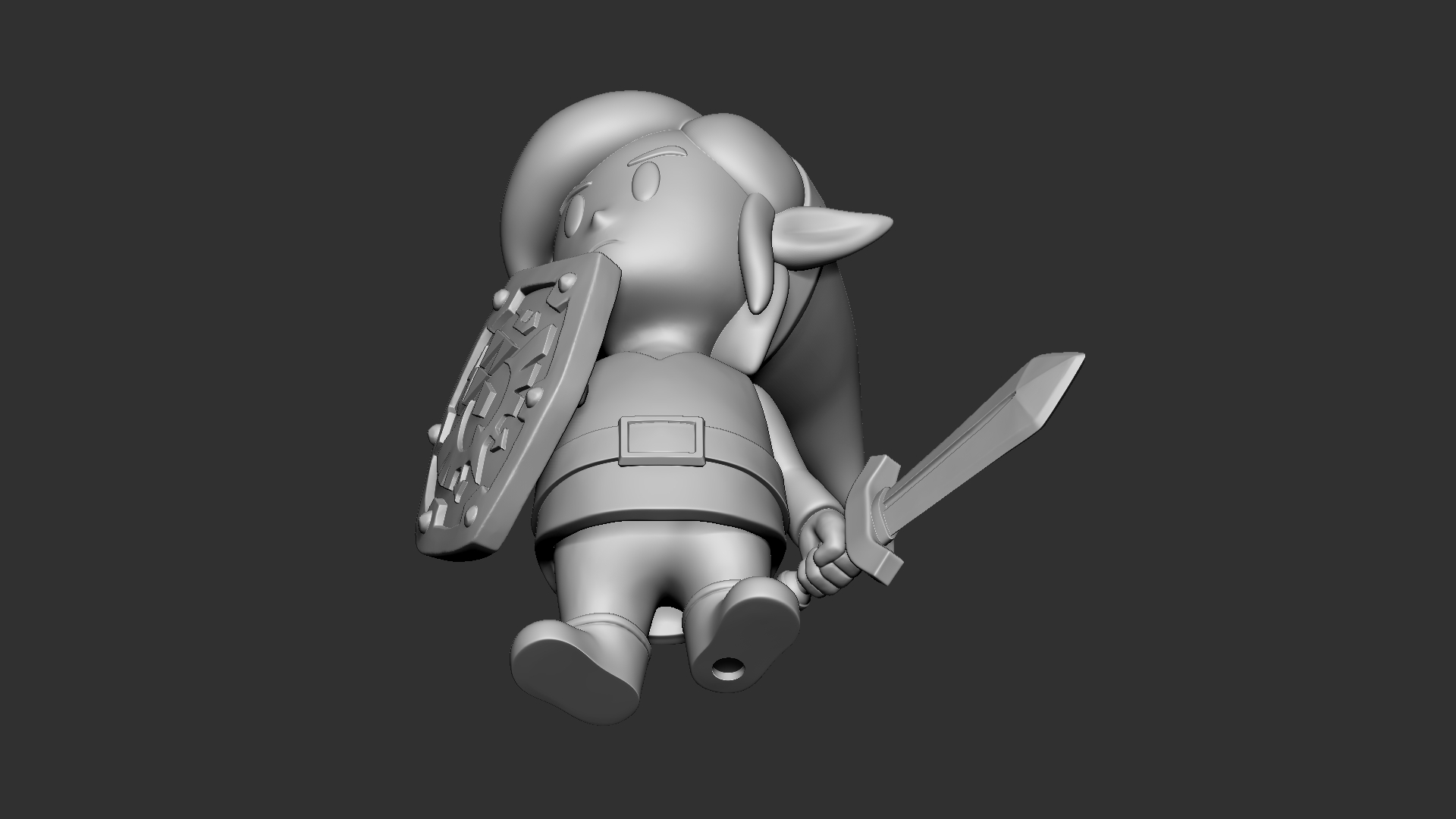 STL file Link The Legend Of Zelda Firgure 🔗 (OBJ)・3D printable design ...