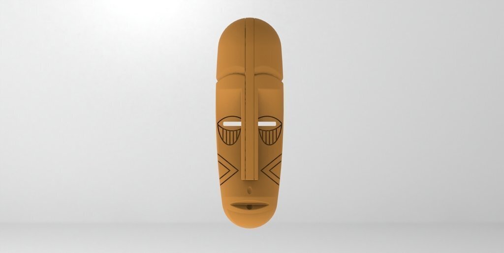 Free STL file Tribal Mask 🗿 ・3D printable model to download・Cults