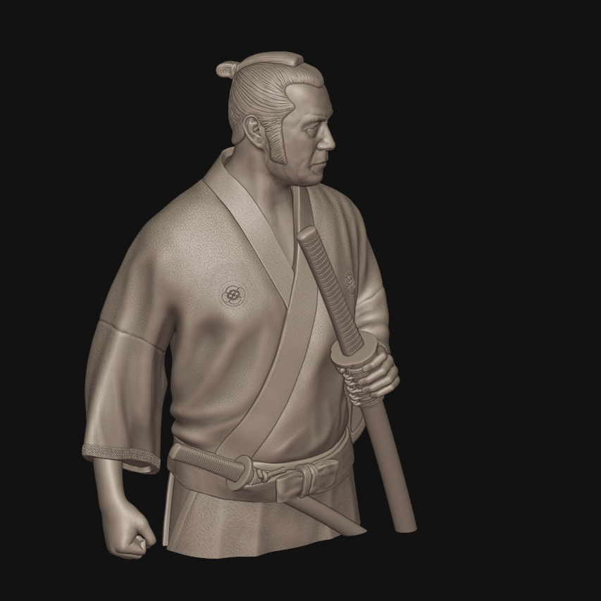 🗡️ The last samurai・Free STL File for 3D printing・Cults