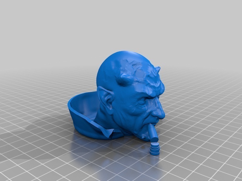 Free STL file Big Bad Devil 😈 ・Design to download and 3D print・Cults