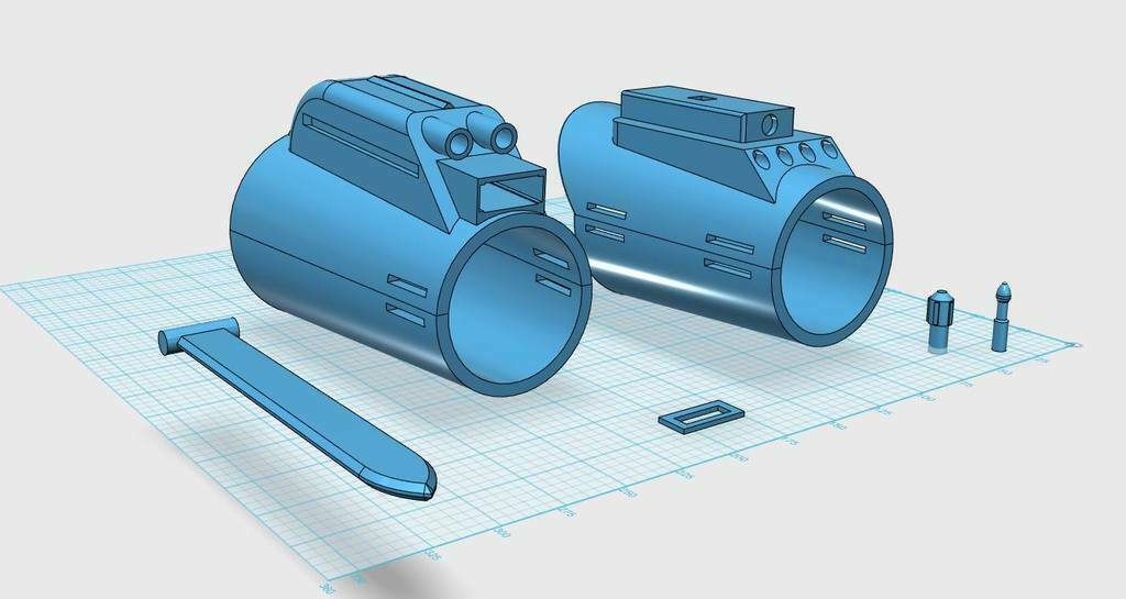 💪 Custom Mandalorian Gauntlets・Free 3D File for ・Cults