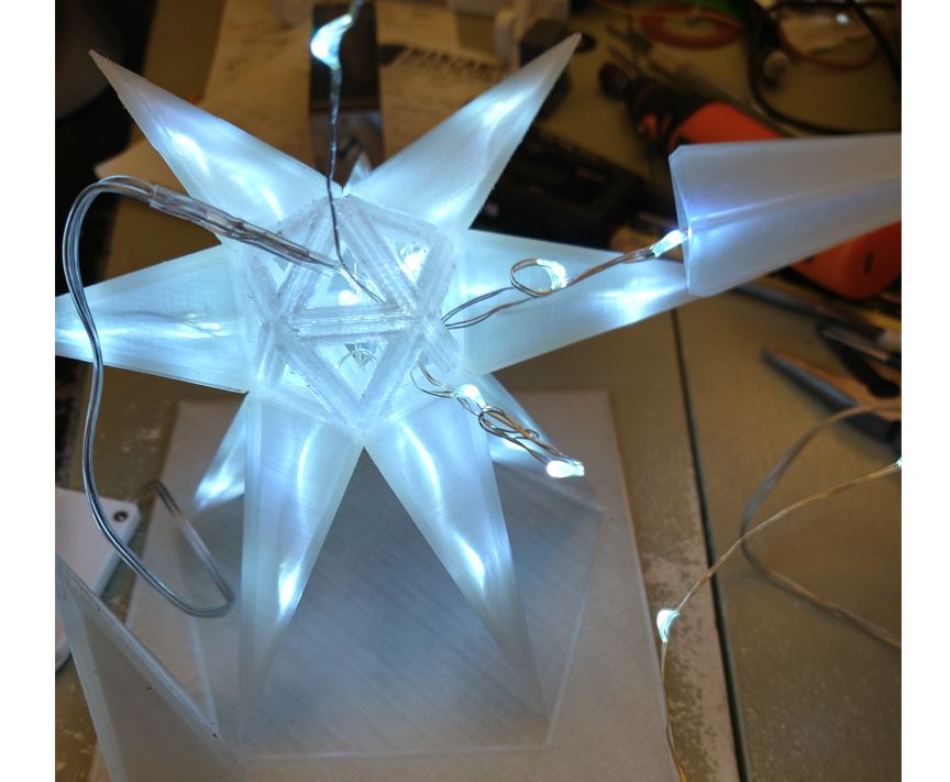Free STL file Christmas Star 🎄 ・3D printing template to download・Cults