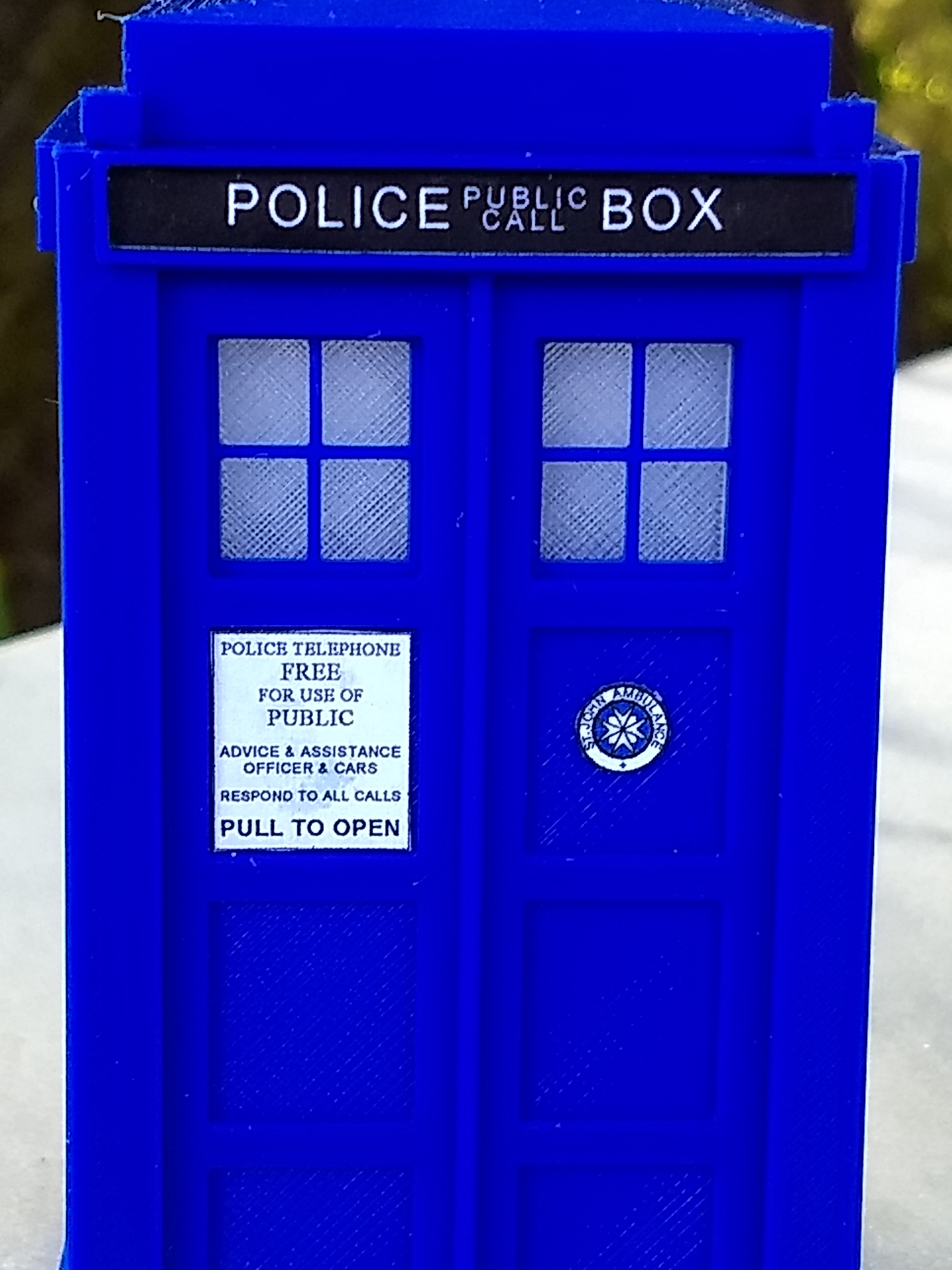 🚀 Tardis, Yet another...・Free STL File for ・Cults