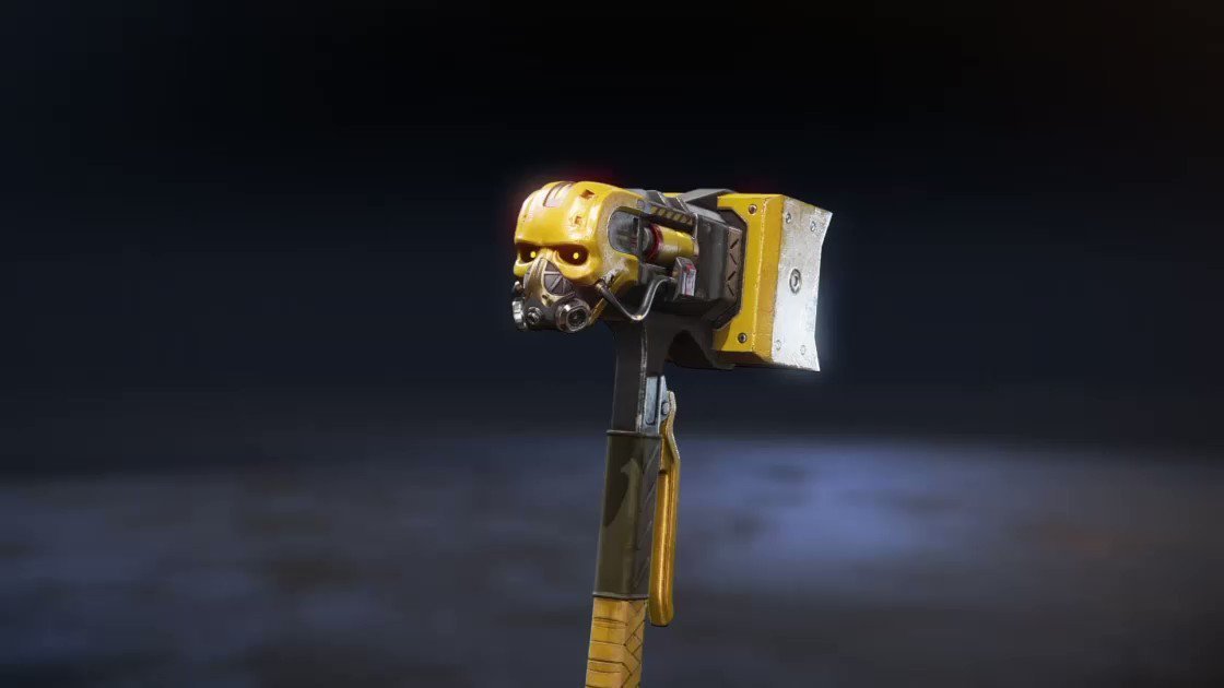 🔨 Heirloom Apex Legends CAUSTIC・Free STL File for ・Cults