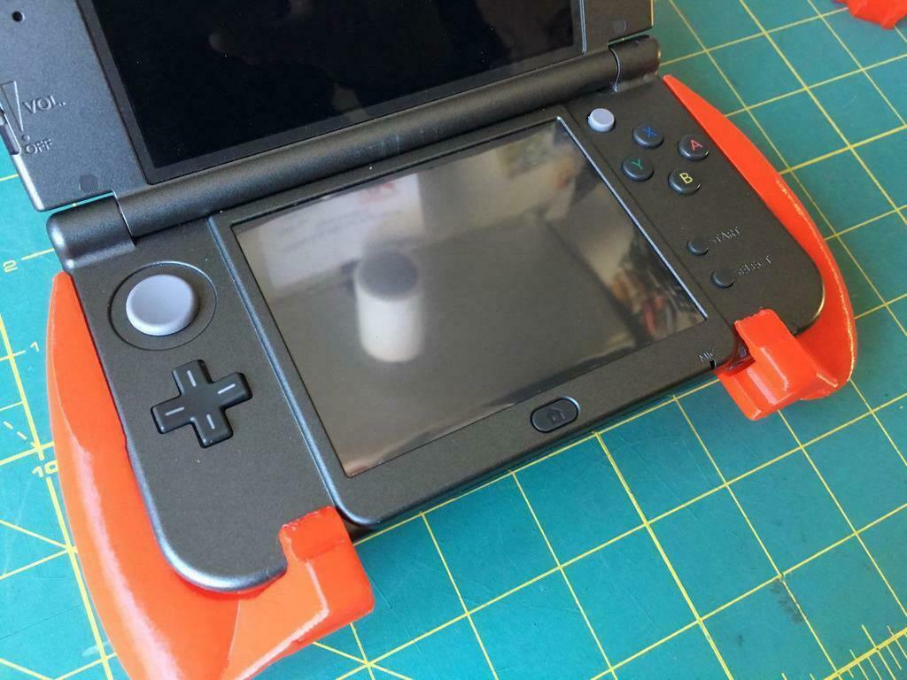 🆕 New Nintendo 3DS XL ergonomic grip smooth・Free STL File for ・Cults