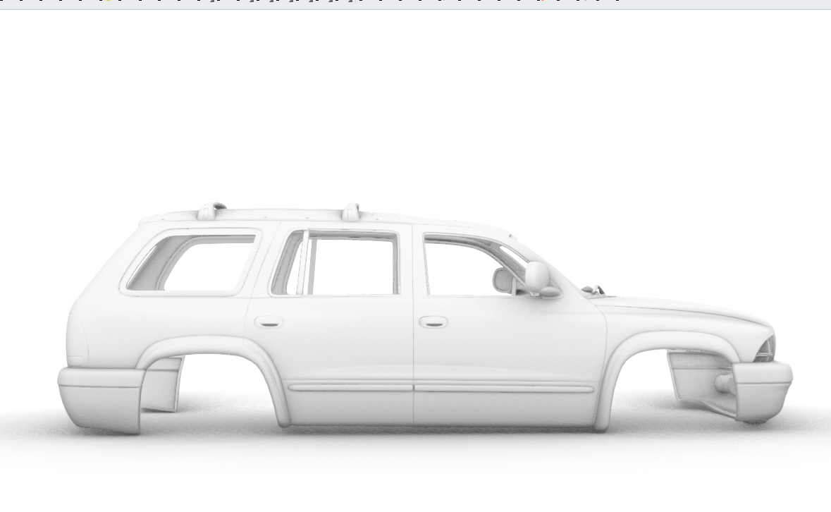 🚗 Dodge Durango 1997 313mm・ 3D File for ・Cults