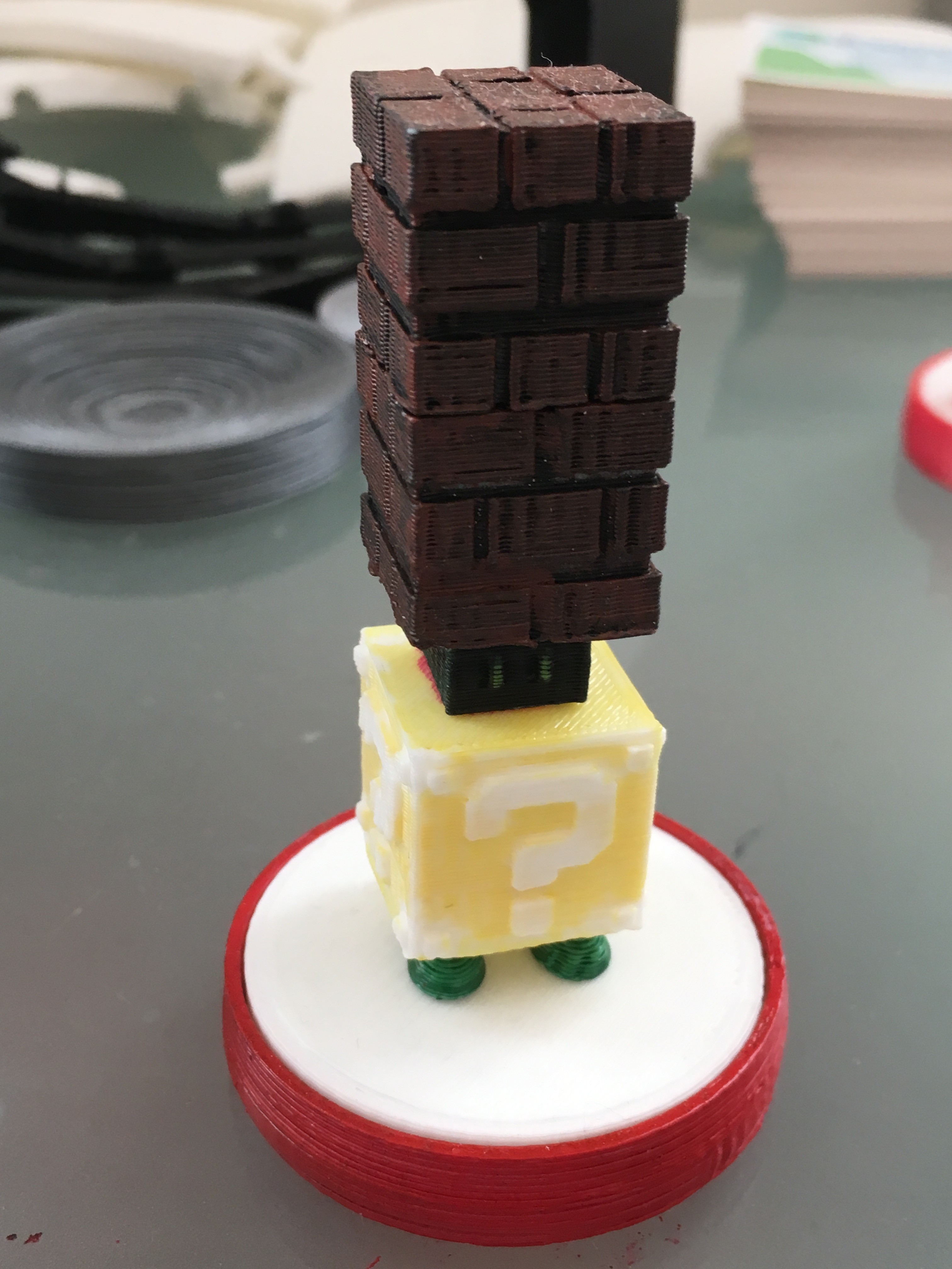 3D print Custom Blockhopper Amiibo • made with Monoprice Maker Select・Cults