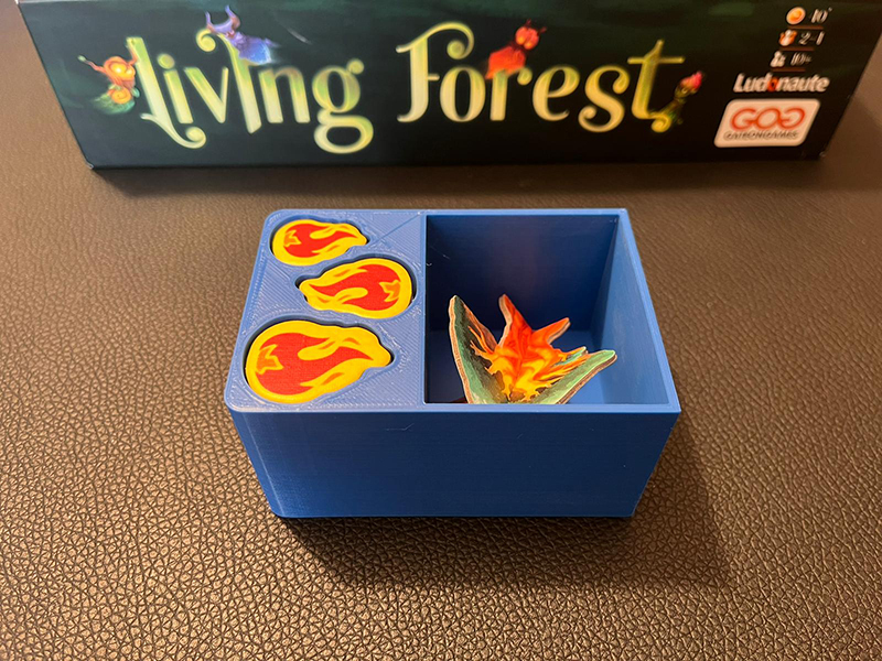 Fichier STL gratuit Insert pour jeu de société Living Forest ♟・Design à ...