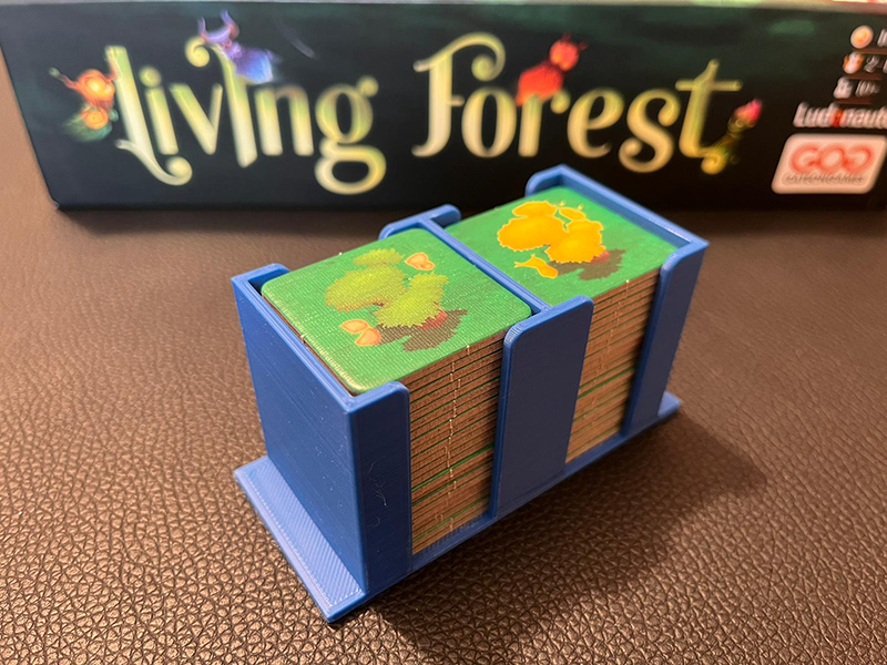 Fichier STL gratuit Insert pour jeu de société Living Forest ♟・Design à ...