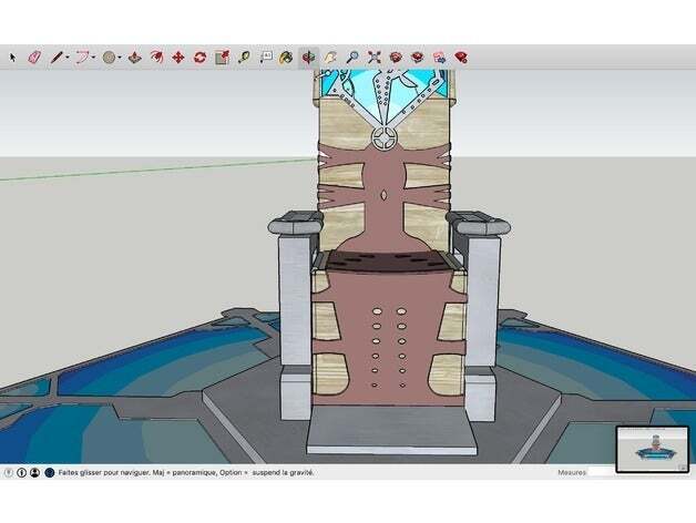 Free STL file Ancien_Control_Chair_Stargate_Atlantis 🧞‍♂️ ・3D printing ...