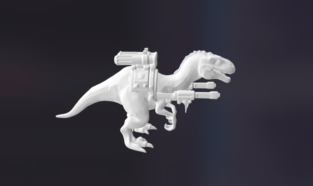 🔫 RAPTOR GUN・Free 3D File for ・Cults
