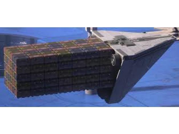 Free STL file Imperial_Cargo_Ship_Star_Wars ・3D printing design to ...