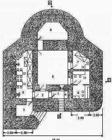 🎛️ Blockhouse/Bunker Regelbau 636bis - Control center for army coastal ...