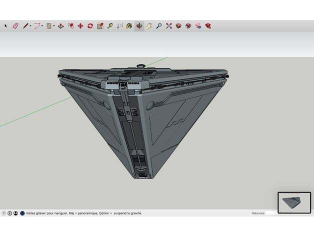 Free STL file Imperial_Cargo_Ship_Star_Wars ・3D printing design to ...