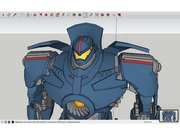 Free STL file Gipsy_Danger_Pacific_Rim 🧞‍♂️ ・3D printable model to ...