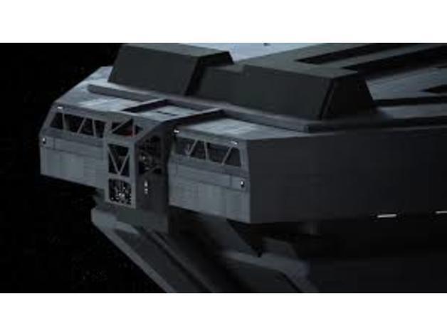 Free STL file Imperial_Cargo_Ship_Star_Wars ・3D printing design to ...