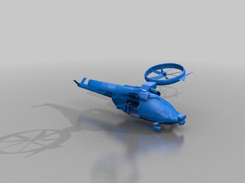 🔫 Twin_Rotored_Dropship_Avatar・Free STL File for ・Cults
