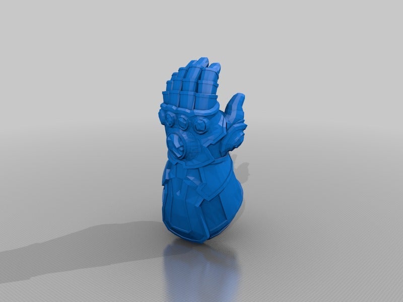 ♾️ Infinity_Gauntlet・Free STL File for ・Cults