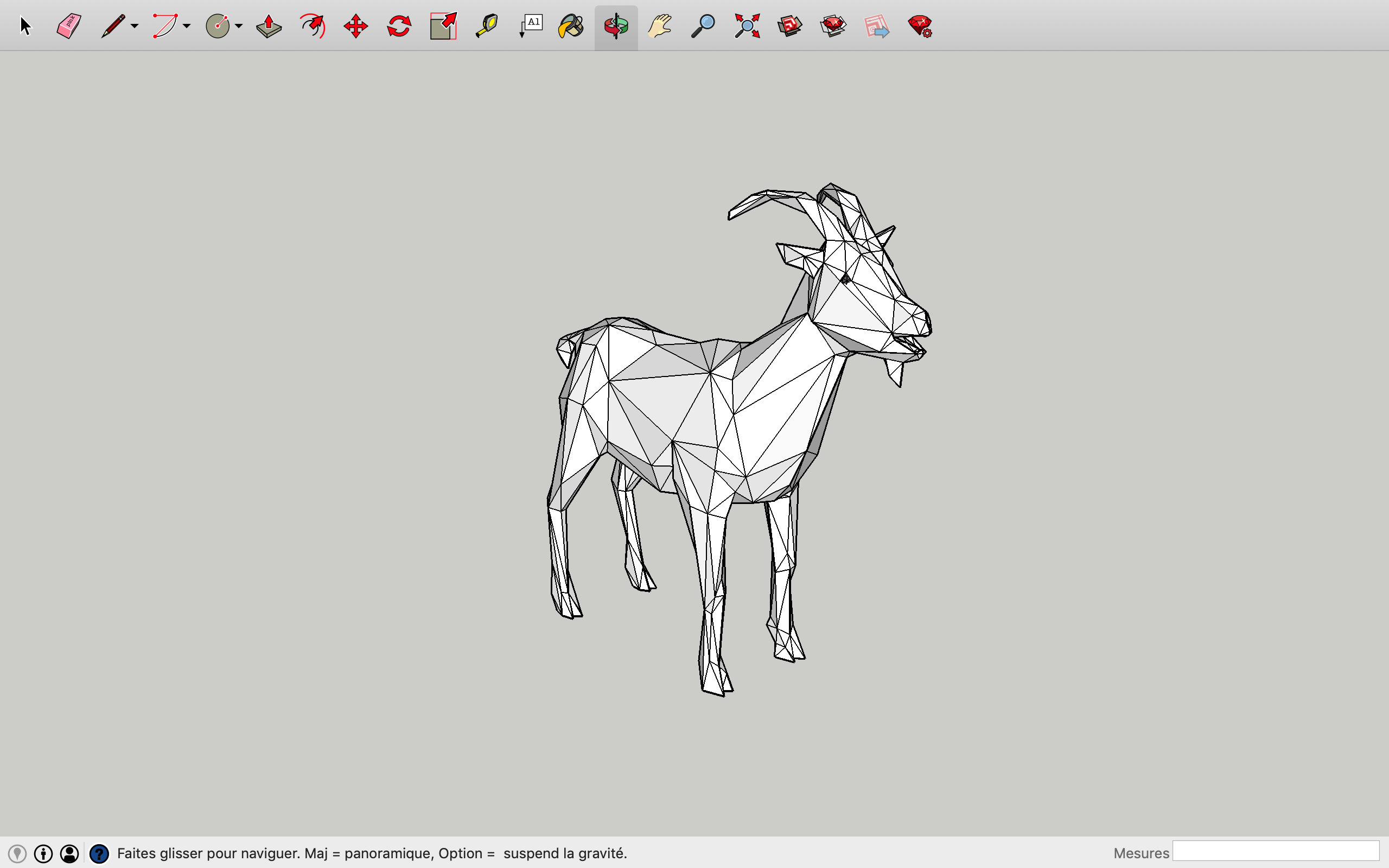 Free STL file Low Poly Goat 🐐 ・3D printable model to download・Cults