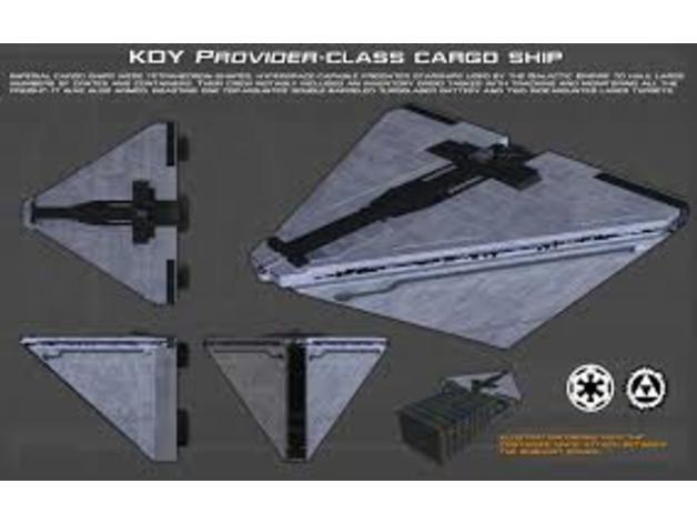 Free STL file Imperial_Cargo_Ship_Star_Wars ・3D printing design to ...