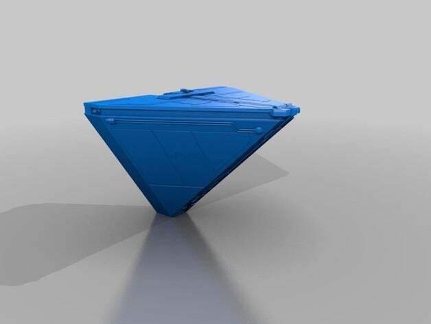 Free STL file Imperial_Cargo_Ship_Star_Wars ・3D printing design to ...