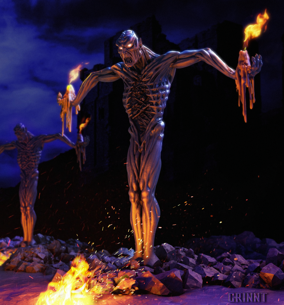 🕹 Statue from Outworld (Mortal Kombat 1995) for 3d print・ STL File for ...