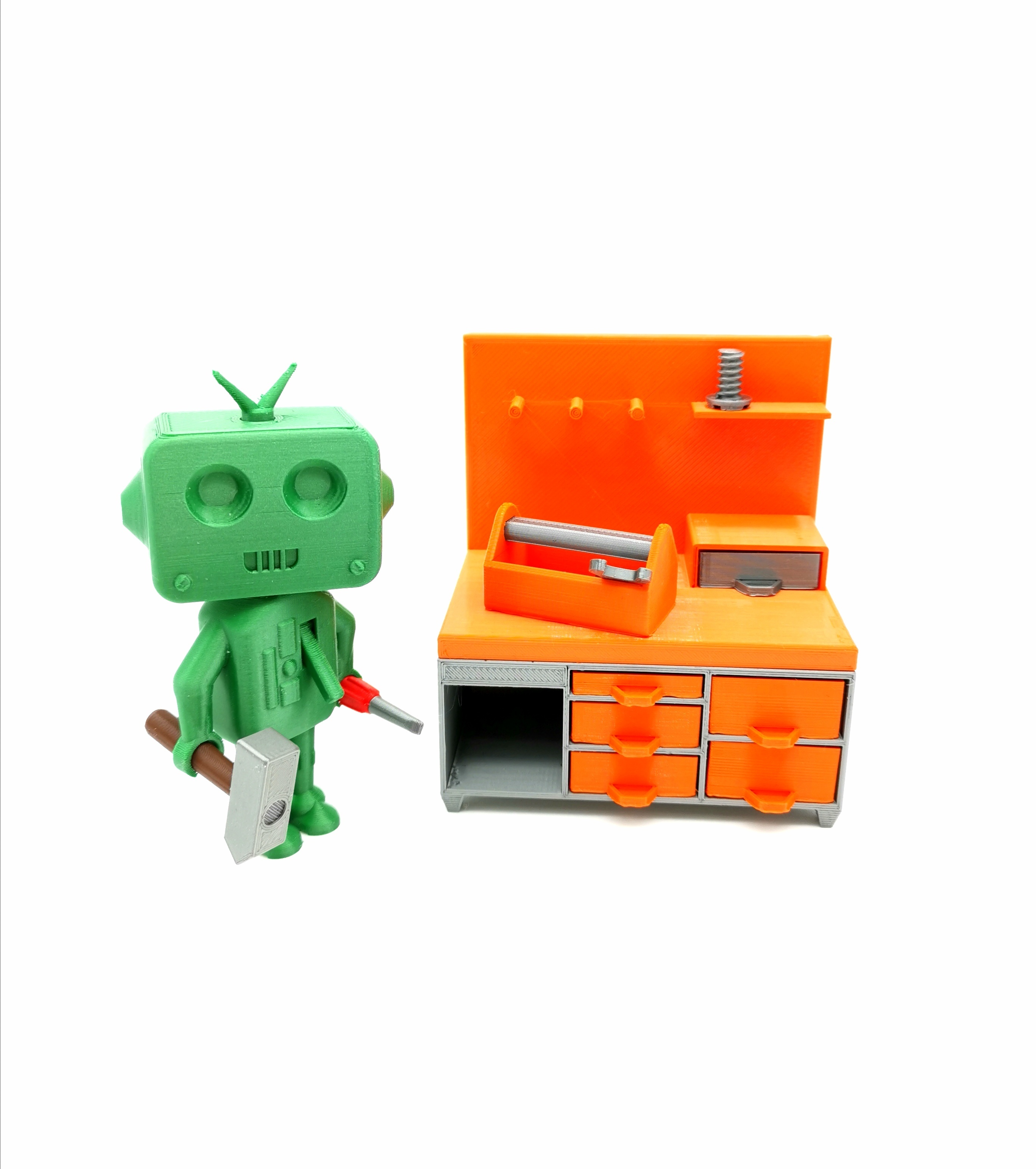 3D file KIT JOB FOR CYBER_ROB THE ROBOT (EXPANSION) 🤖 ・3D printing ...