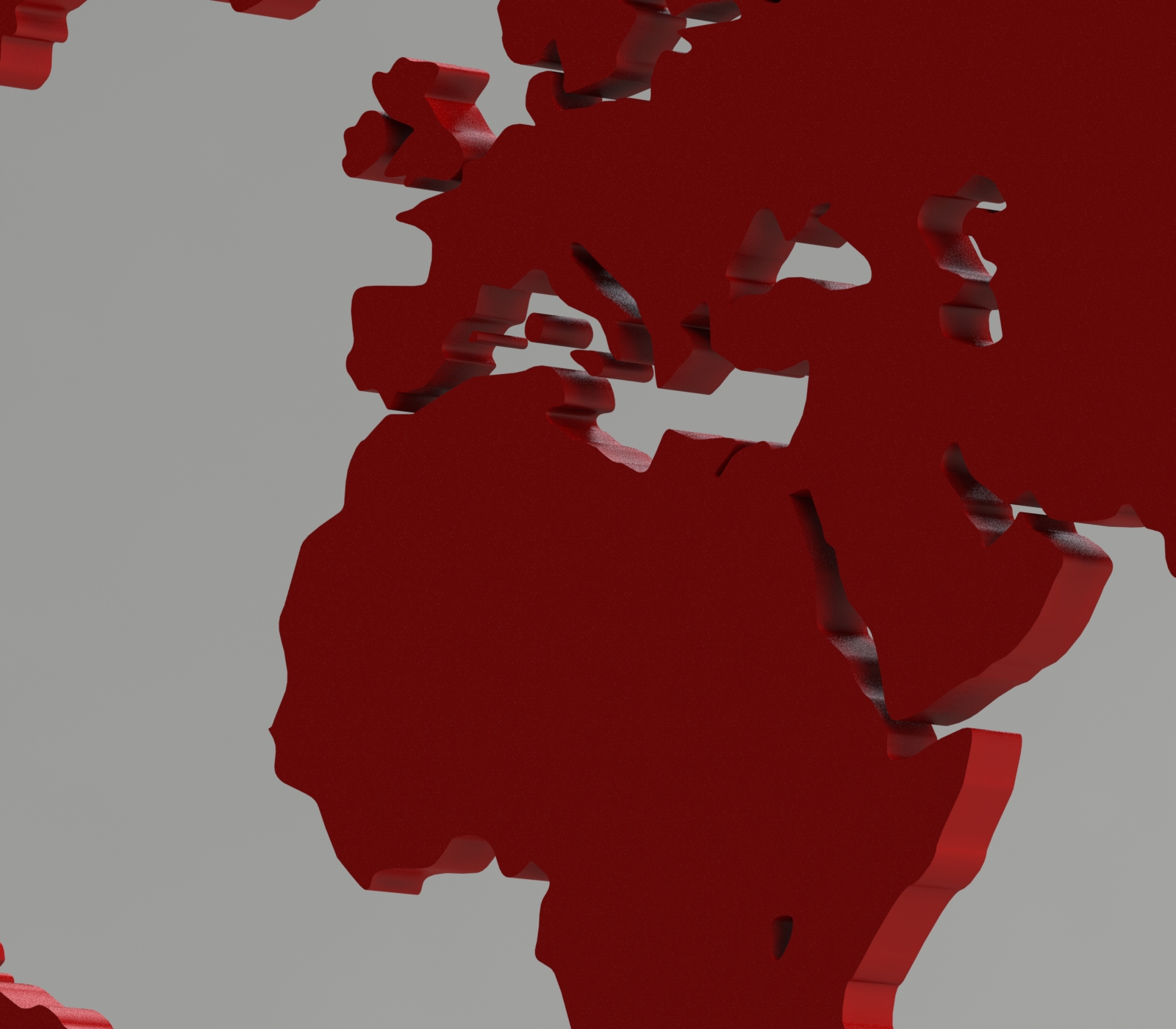Free STL file World map 🗺️ ・3D printable object to download・Cults