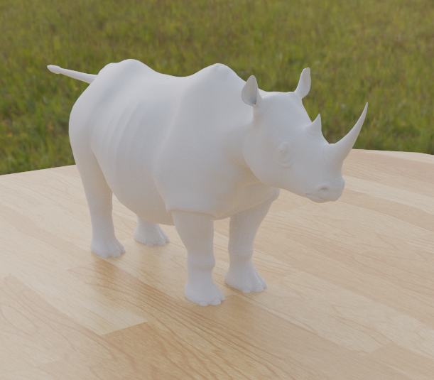 🦏 Rhino・Free STL File for ・Cults