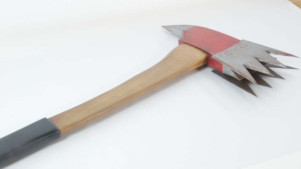 Free STL file Fallout - Firefighter Axe 🧑‍🚒 ・Design to download and 3D ...
