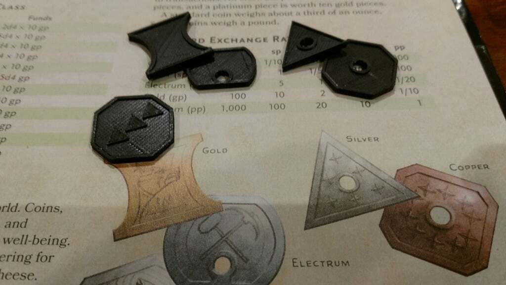 🪙 D&D Coins・3D Print・Cults