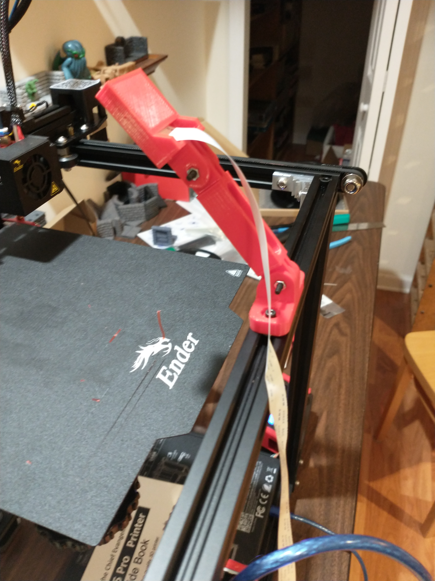3D print Raspberry Pi camera mount for Ender 5 any profile mod・Cults