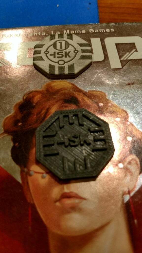 3D print Coup Game Coin・Cults