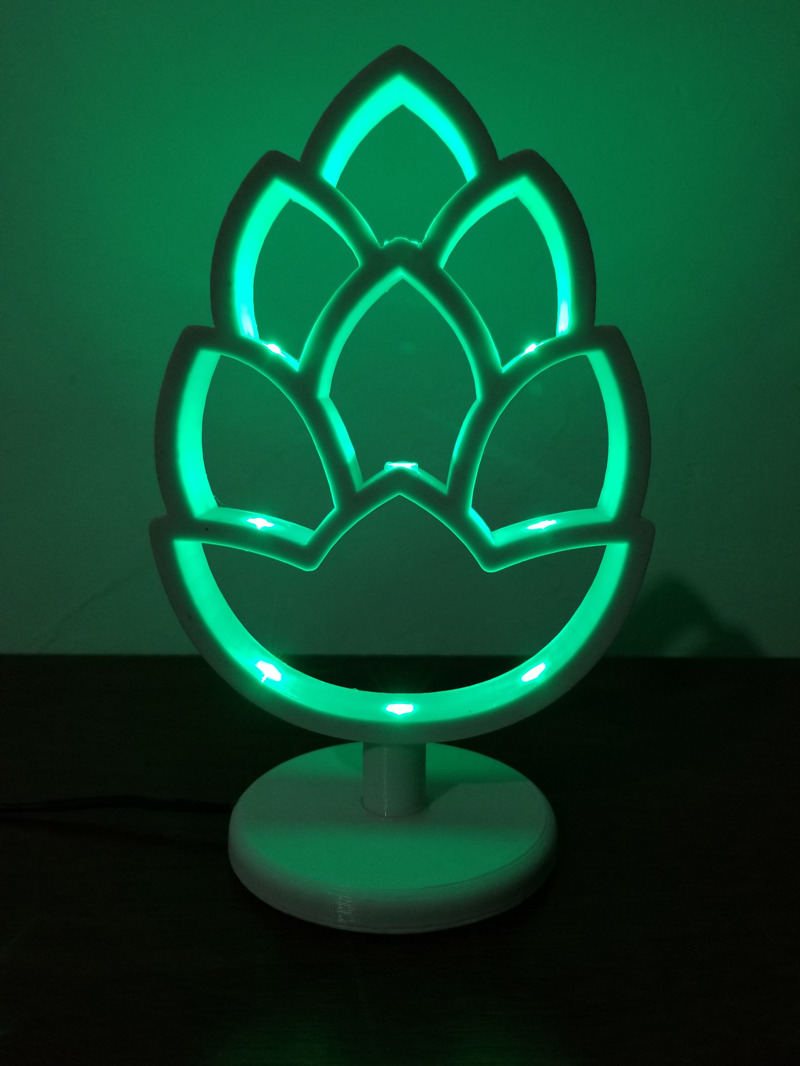 STL file hop beer lamp with smd leds !!! 🍺 ・3D printable model to ...