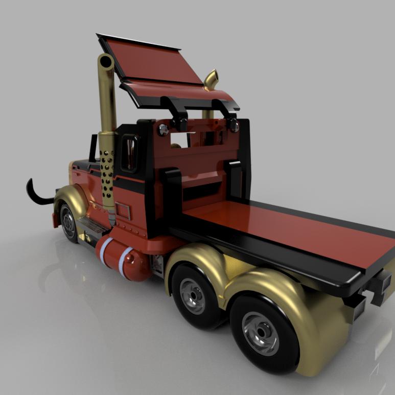 STL file Fortnite winterfest truck 🚚 ・3D printable design to download・Cults