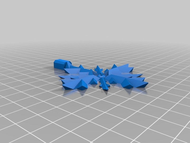 Free STL file christmas snowflake tree decoration 🎄 ・3D print design to ...