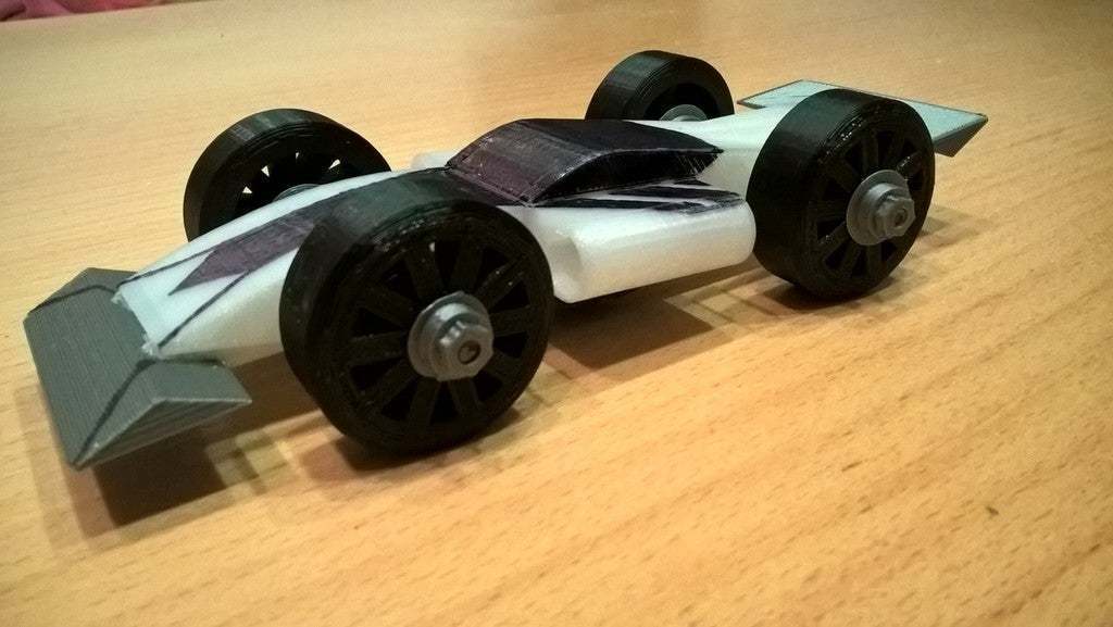 Free STL file formula flip car 🚗 ・3D printable design to download・Cults